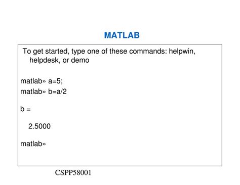 ppt introduction to matlab numerical analysis made easy powerpoint