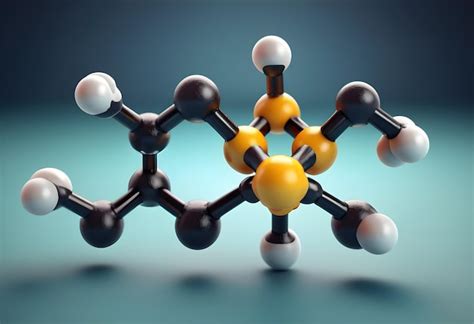 Premium Photo 3d And Flat Models Of Anthracene Molecular Structure