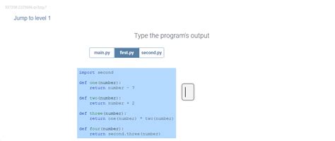 Solved 3373582225686qx3zqy7 Jump To Level 1 Type The