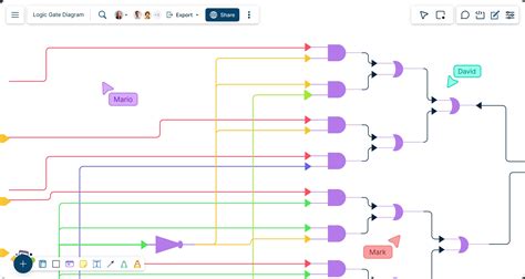 Logic Diagram Maker Logic Gate Generator Creately
