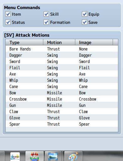 Help With Yanflys Weapon Animation Plug In Rpg Maker Forums