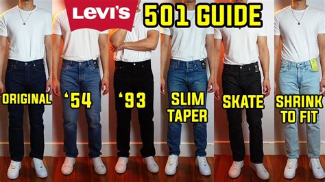 Which Levis 501 Jean Is Best For You Every Fit Explained Youtube