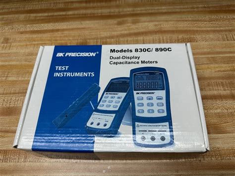 Bk Precision 890c Dual Display Capacitance Meter