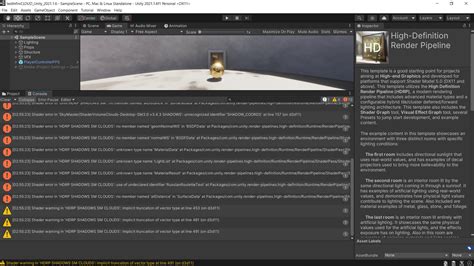 I Inserted My 2019 Hdrp Project In Unity 202116f1 Hdrp And Everything Is Broken Unity