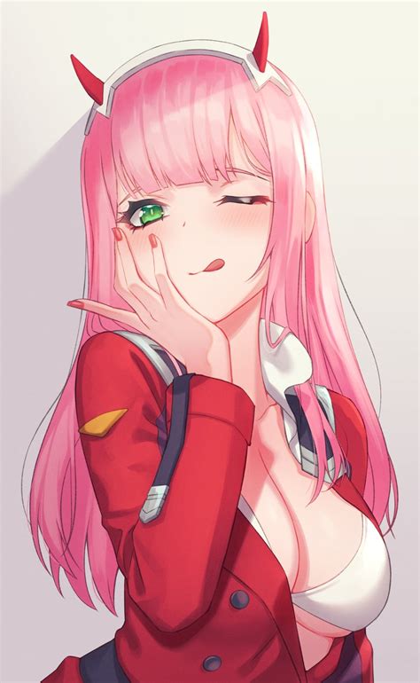 Zero Two Darling In The Franxx Drawn By Kangbus Danbooru Zero Two Darling In The Franxx Drawn By Kangbus Danbooru