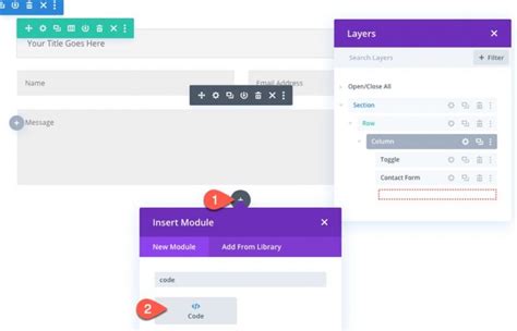 How To Insert Divi Modules Or Rows Inside Other Divi Modules Without A