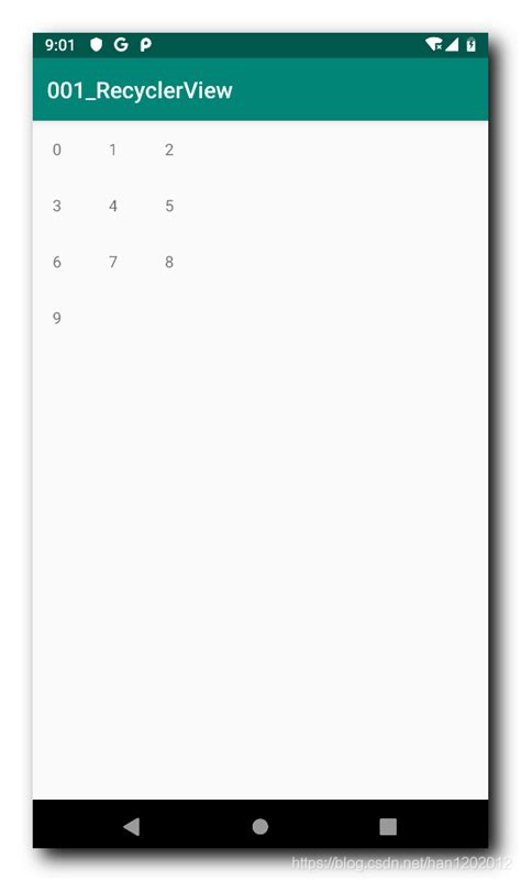 【recyclerview】 五、recyclerview 布局 瀑布流 交错网格局管理器