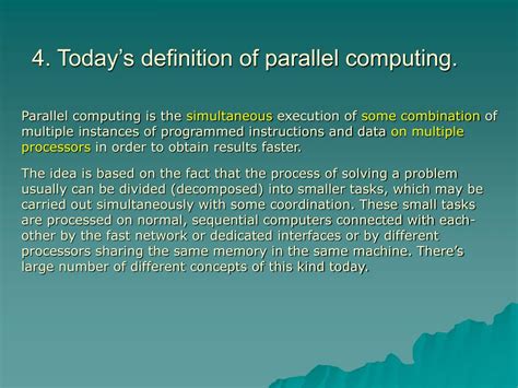 PPT Sequential Vs Parallel Computing Von Neumann Architecture Vs Neural Networks