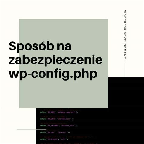 jak zabezpieczyć wp config php używając htaccess skuteczny sposób