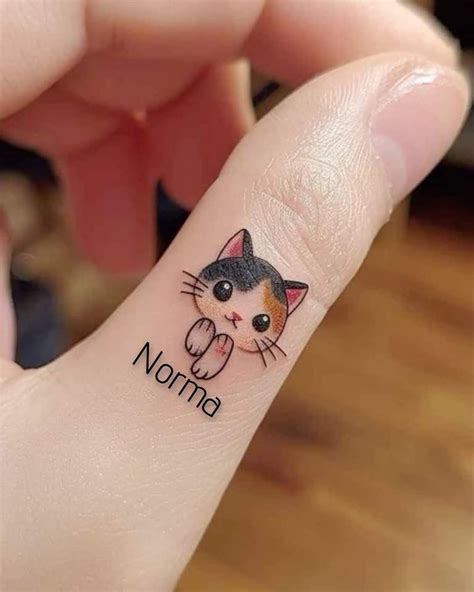 Tatuagem No Dedo Frases Para Tatuagem Tatuagem Na Mão Tatto Gato Preto