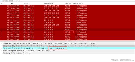 路由协议之rip协议v1 v2版本的区别 ripv1和ripv2的区别 csdn博客