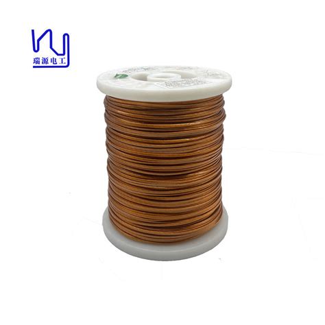 Profiled Copper Litz Wire 005mmx1740 Pi Insulation Rectangular Stranded