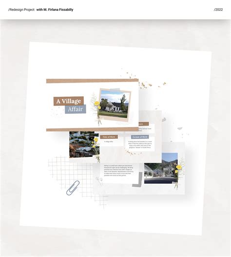 redesign powerpoint project for resort company on behance