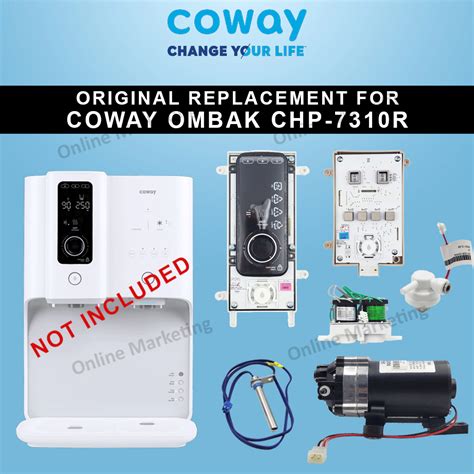 100 Coway Original Replacement For Coway Ombak Chp 7310r Display