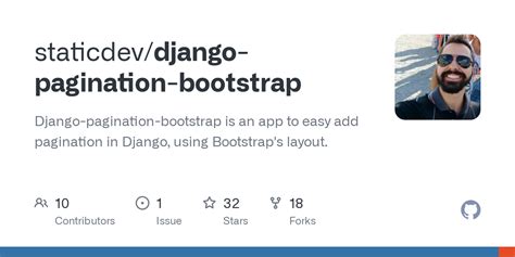 Github Staticdevdjango Pagination Bootstrap Django Pagination Bootstrap Is An App To Easy