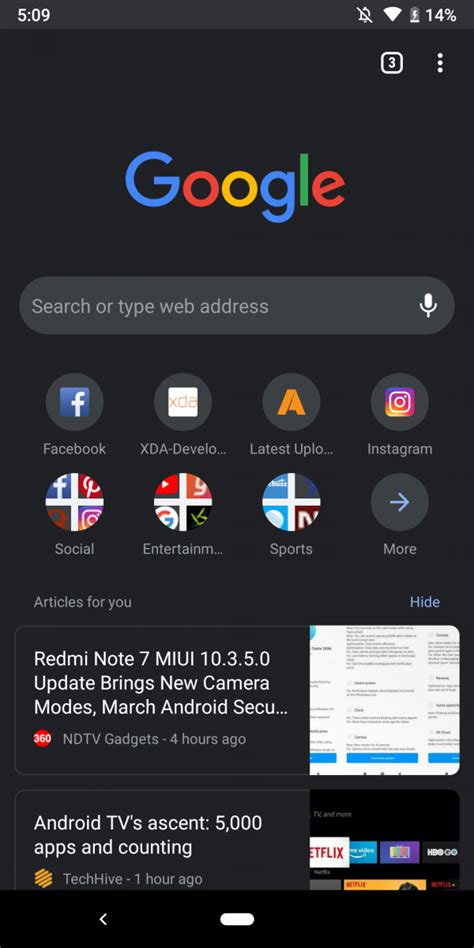 Here S How To Enable The Dark Mode In Google Chrome For Android