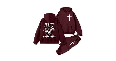 Jesus Faith Activewear Womens 2 Piece Jesus Sweatsuit Bible Verse