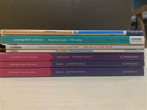 Year 8 Igcse Textbooks Hobbies And Toys Books And Magazines Textbooks On Carousell