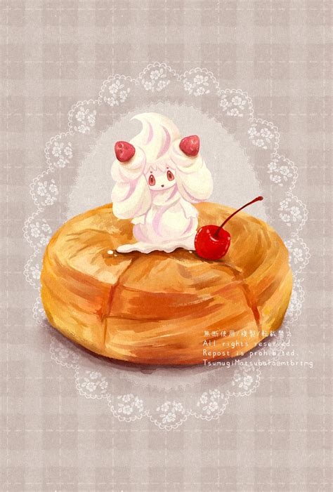 Mtbrtmg Alcremie Alcremie Strawberry Sweet Alcremie Vanilla Cream Nintendo Pokemon