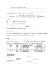 RIZKI KURNIAWATI SOAL SOAL Docx METODE JUMLAH ANGKA TAHUN Dengan
