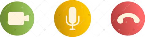 Zoom Call Interface Illustration In Png Svg