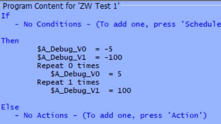 Comment Out A Debug Line In A Program IoX Support Universal Devices Forum