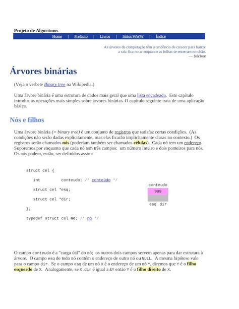 doc projeto de algoritmos dokumen tips