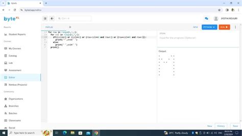 Jyothi Revuri On Linkedin Python Pattern Bytexl Qis