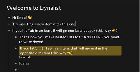 Notes Color Only On Place With Text 🌟features Dynalist Forum
