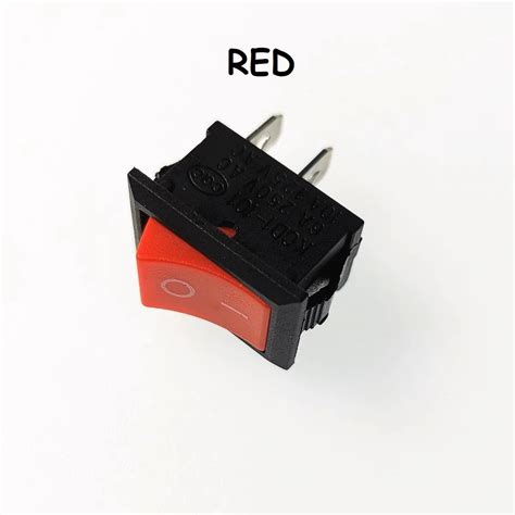 Jual Luckymall Saklar Rocker Switch On Off Pin Kaki Power Tombol Mini Besar Roker Karaoke