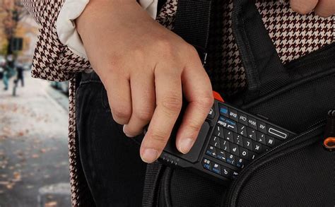 Fosmon Mini Bluetooth Keyboard Qwerty Keypad Wireless