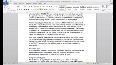 Converting Oracle Schema To Sql Server Using Ssma Youtube