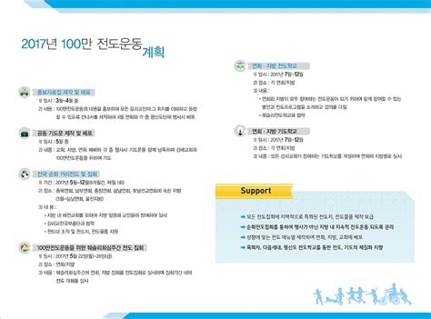 인쇄물 인쇄물 100만전도운동 리플렛