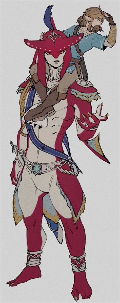 Sidon The Legend Of Zelda And More Drawn By Oimo Oimkimn Danbooru