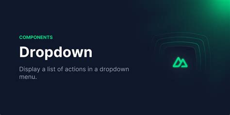 Dropdown Nuxt UI