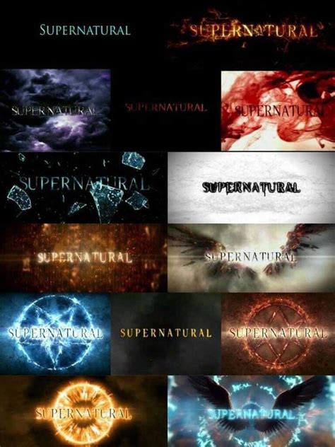 Supernatural Title Card