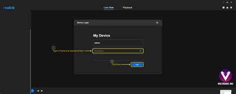 add reolink cameras using uid to the windows client voltronic