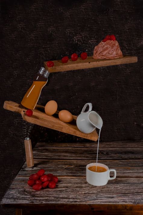 The Magic of Levitation: Exploring Food Photography with a Twist