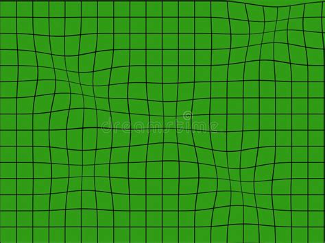 Mesh Grid Pattern On Green Background Stock Illustration Illustration