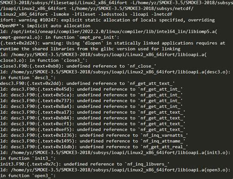 Smoke35 Is Based On Intel Ifort Error Reporting Smoke Cmas Center