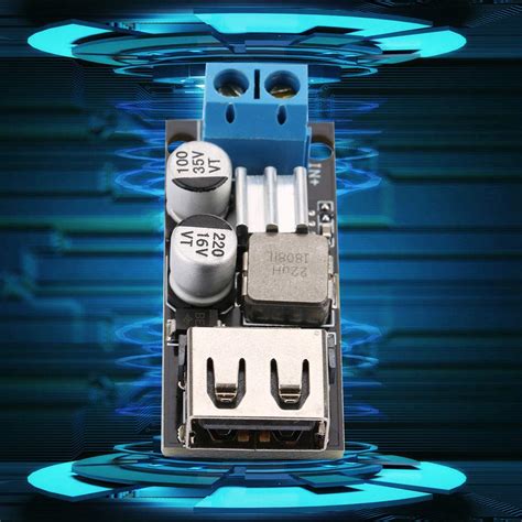 Dcdc Step Down Voltage Convert Module 12v 24v 6v 32v To 5v Power Supply Module Usb Fast Charging