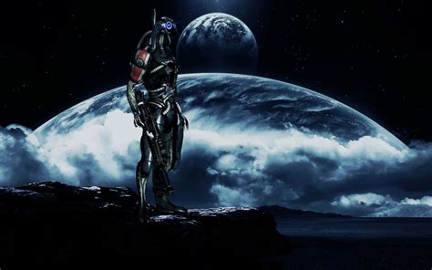 Fondo De Pantalla De Alta Resolución De Geth Mass Effect Hd