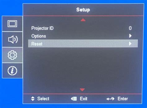 How To Seamlessly Reset Your Optoma Projector Navigating From Soft Reset To Hard Reset Via The