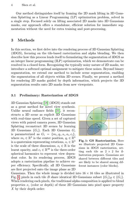 Flashsplat 2d To 3d Gaussian Splatting Segmentation Solved Optimally