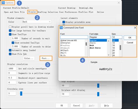 ★how To Customize The Font Style And Color Of Command Line In Zwcad ★how To Customize The Font Style And Color Of Command Line In Zwcad