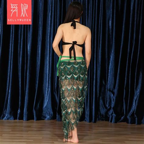 Wholesale Sequin Belly Dance Costume With Tassel Destination For All