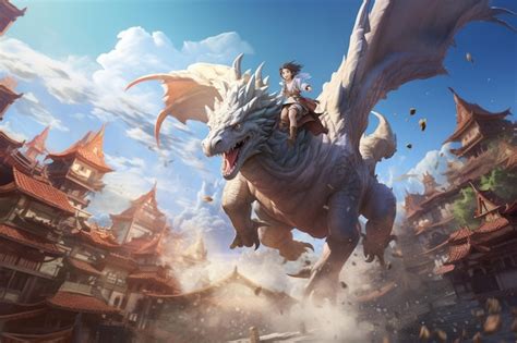 Premium Photo Dragon Rider
