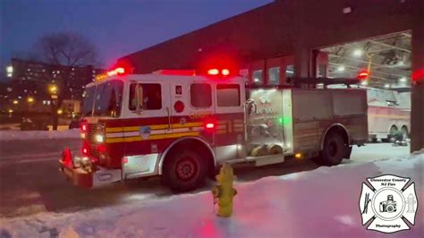 Camden City Fire Department Engine 1 Responding Youtube