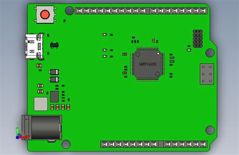 Y4887 电路板主板arduino Uno R4 Minima 13stpstep模型图纸下载 懒石网