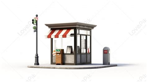 3d 렌더링 빈 배경에 흰색 간판 모형이 있는 격리된 빈 거리 키오스크 간판 배경 정자 배경 키오스 배경 이미지 Hd 간판 정자 키오스 배경 사진 무료 다운로드